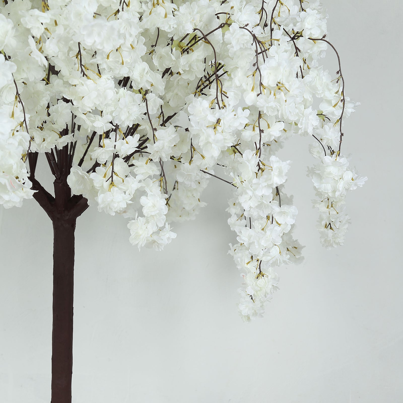 Artificial Cherry Blossom Tree With Detachable Metal Base, Silk Sakura ...