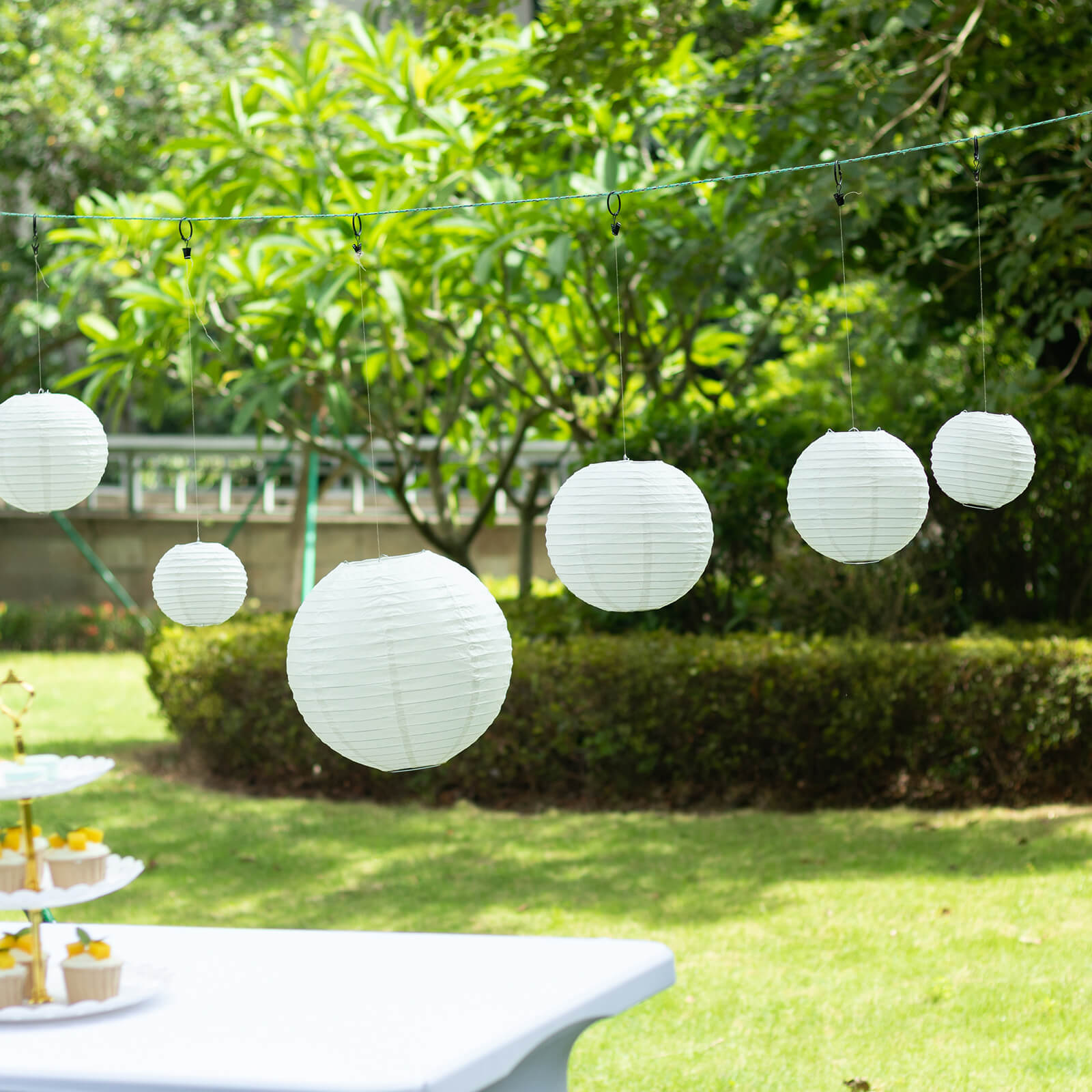 Hanging Paper Lanterns Assorted Sizes | eHomemart