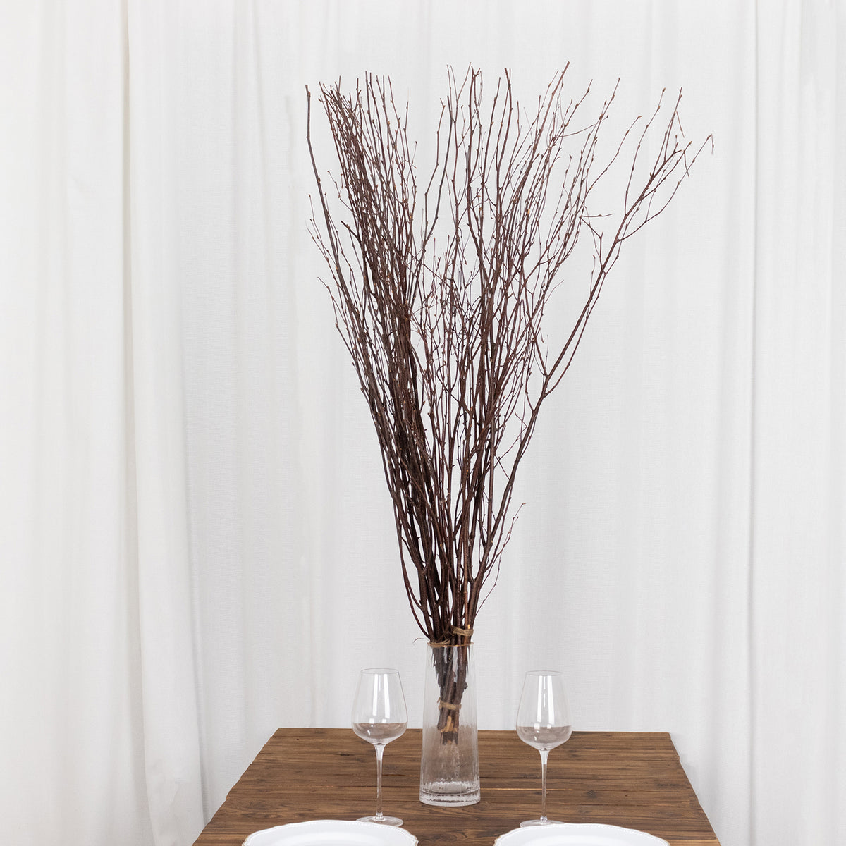Decorative Birch Tree Branches, Dried Willow Twigs Sticks Vase Fillers ...