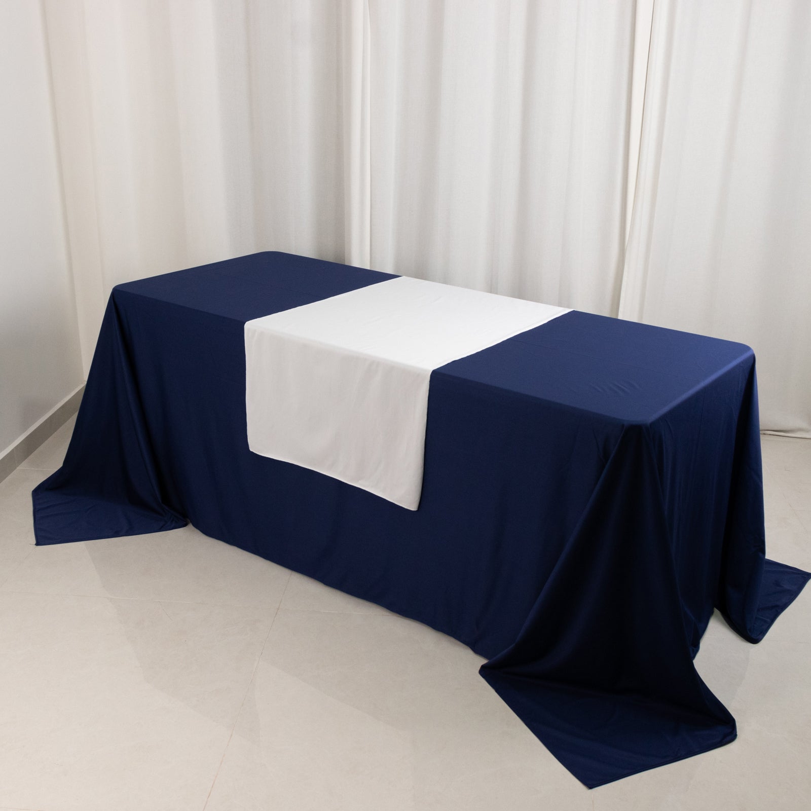 Wide Polyester Table Runner 24"x72" | eHomemart