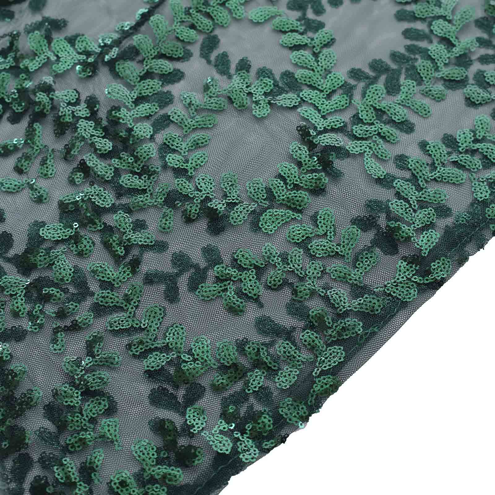 Set of 5 Sequin Mesh Cylinder Display Box Stand Covers with Leaf Vine ...