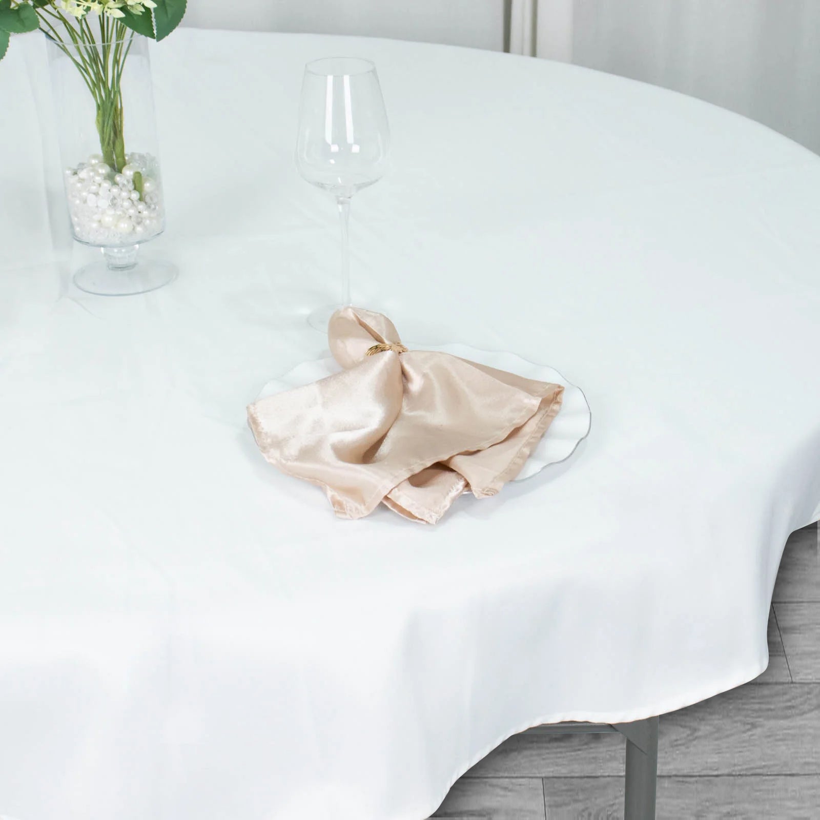 Premium Polyester Round Tablecloth 220GSM 70
