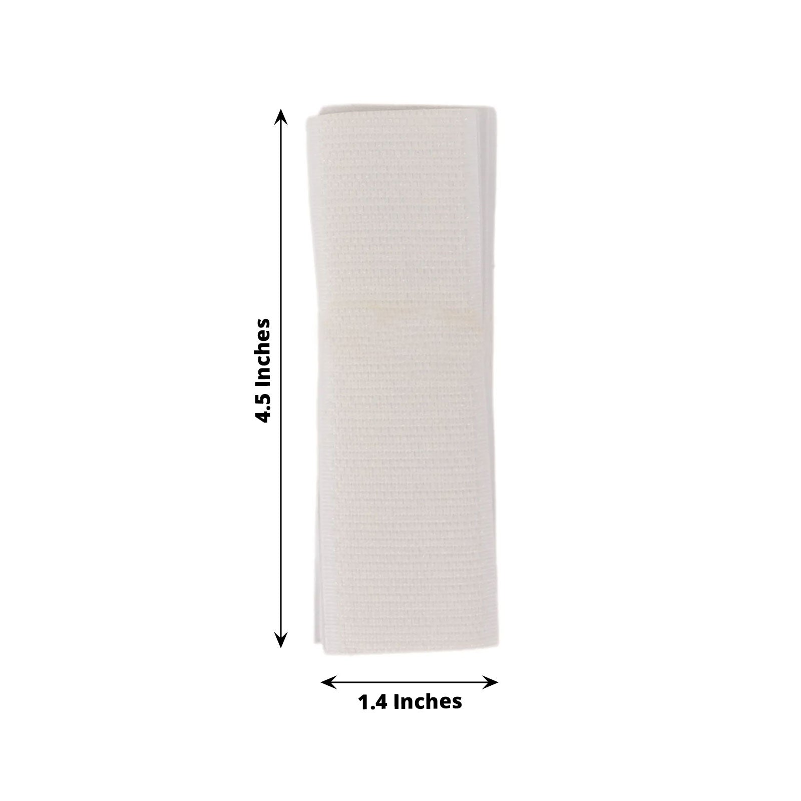 White Heavy Duty Table Skirt Velcro Tapes With Adhesive Backing – eHomemart