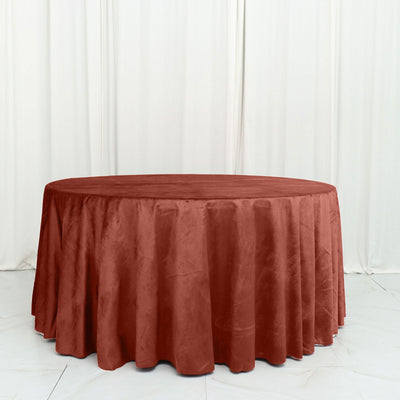 Seamless Premium Velvet Round Tablecloth – eHomemart