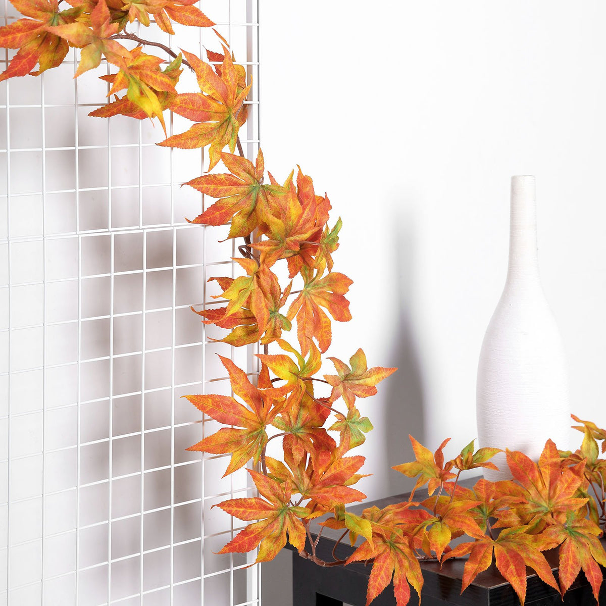 Artificial Silk Maple Leaf Hanging Fall Garland Vine | eHomemart