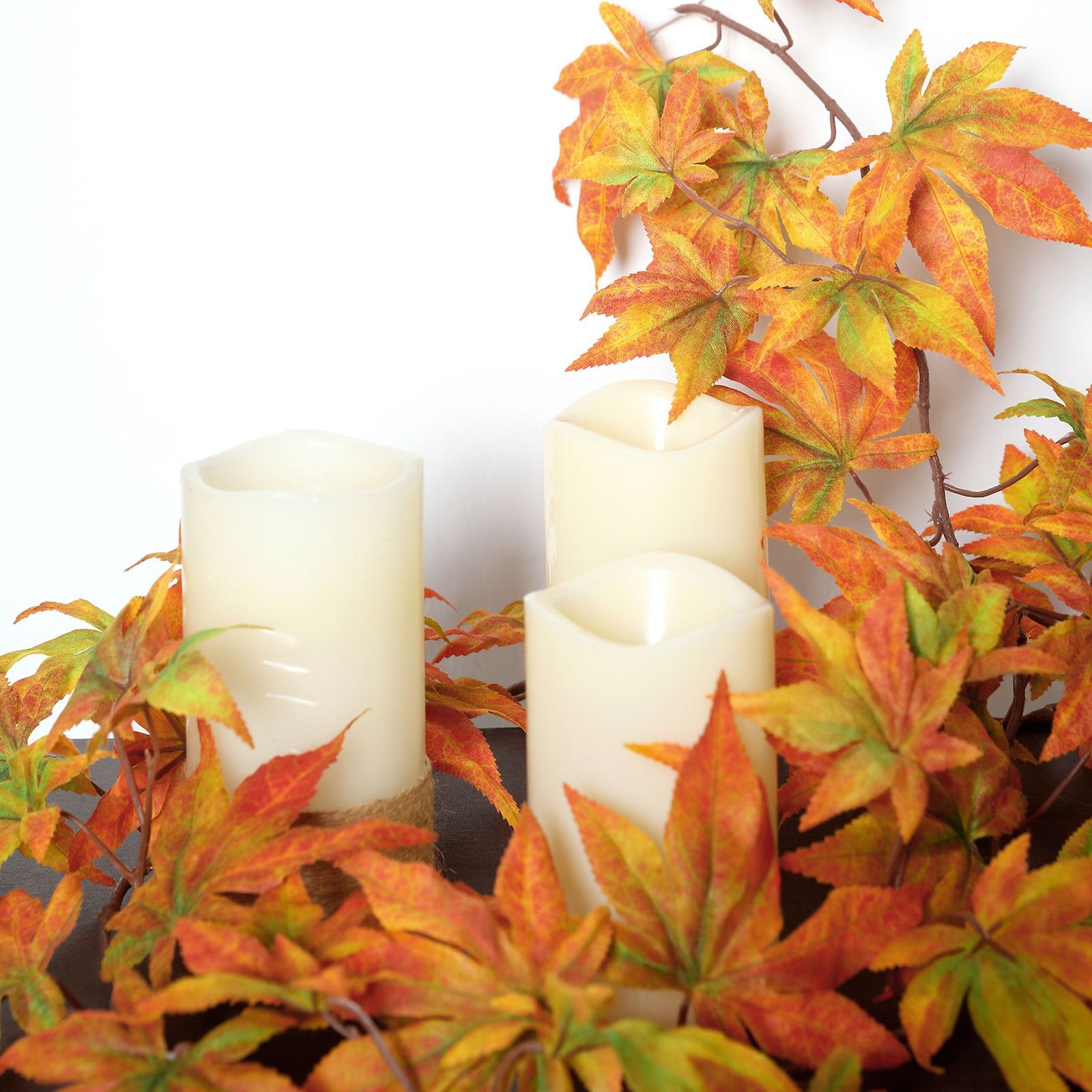 Artificial Silk Maple Leaf Hanging Fall Garland Vine | eHomemart