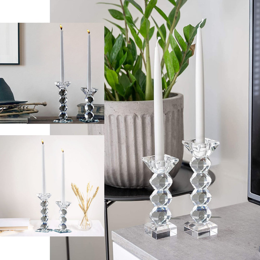 Gemcut Premium Crystal Glass Votive Candle Holder Stand
