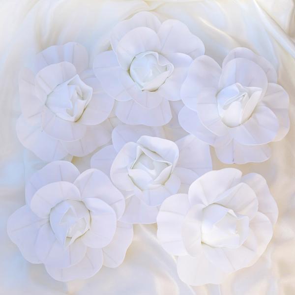 Real Touch Artificial Foam DIY Craft Roses 8" – eHomemart
