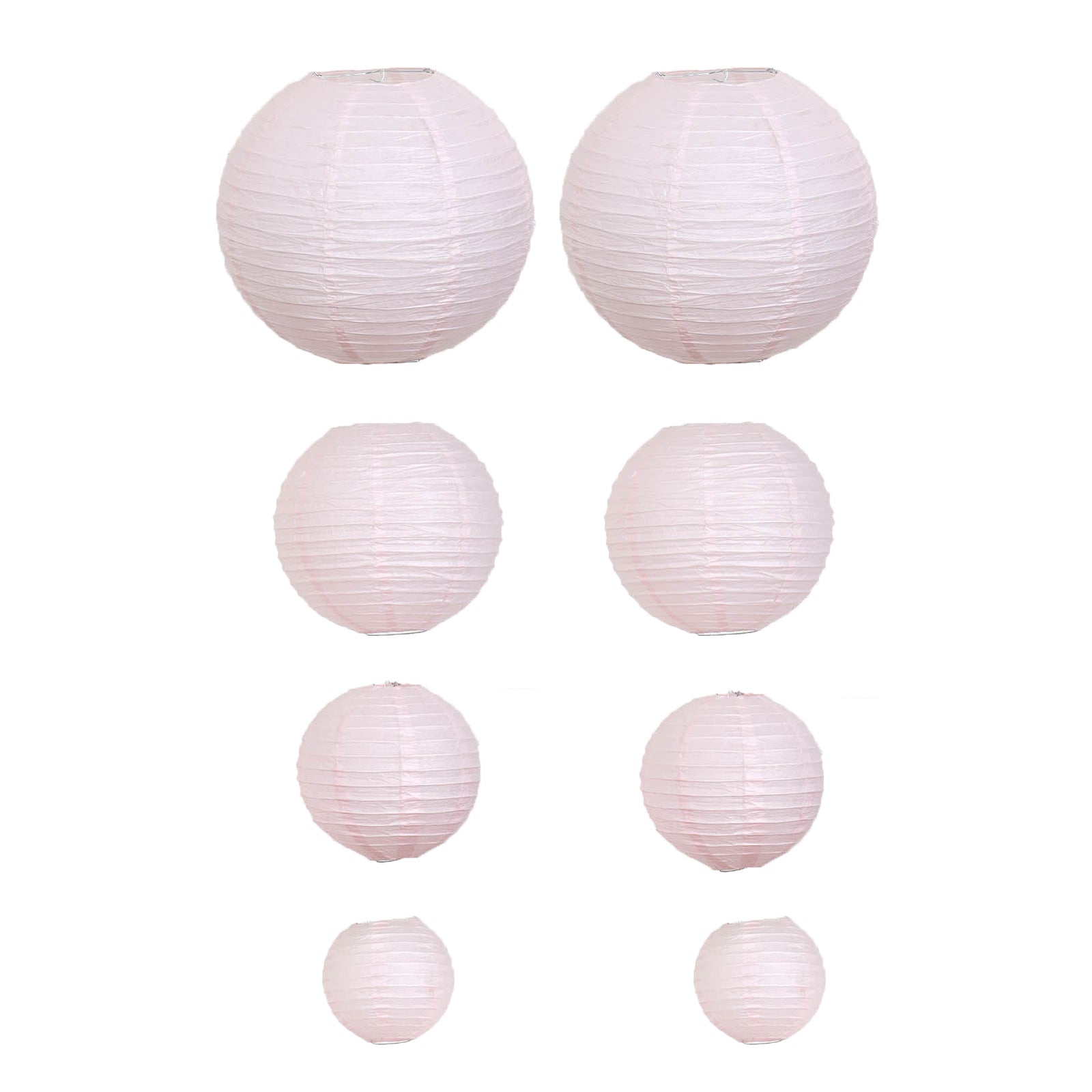 Hanging Paper Lanterns Assorted Sizes | eHomemart