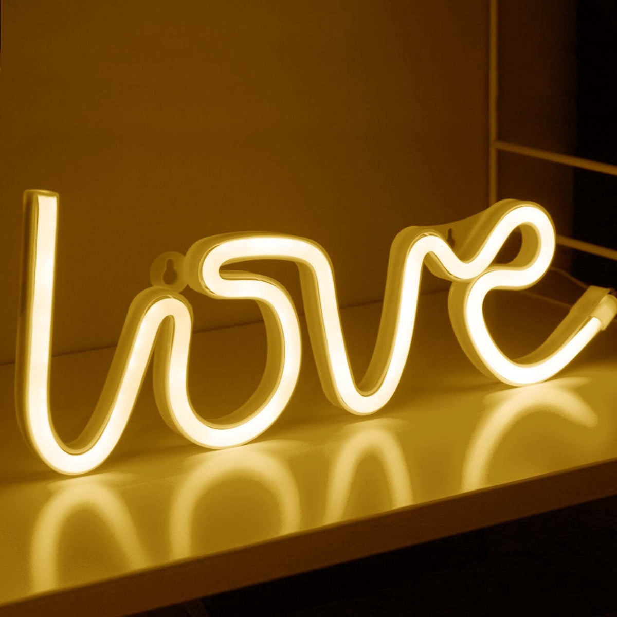 Love Neon Light, LED Wall Decor USB and Battery Operated – eHomemart