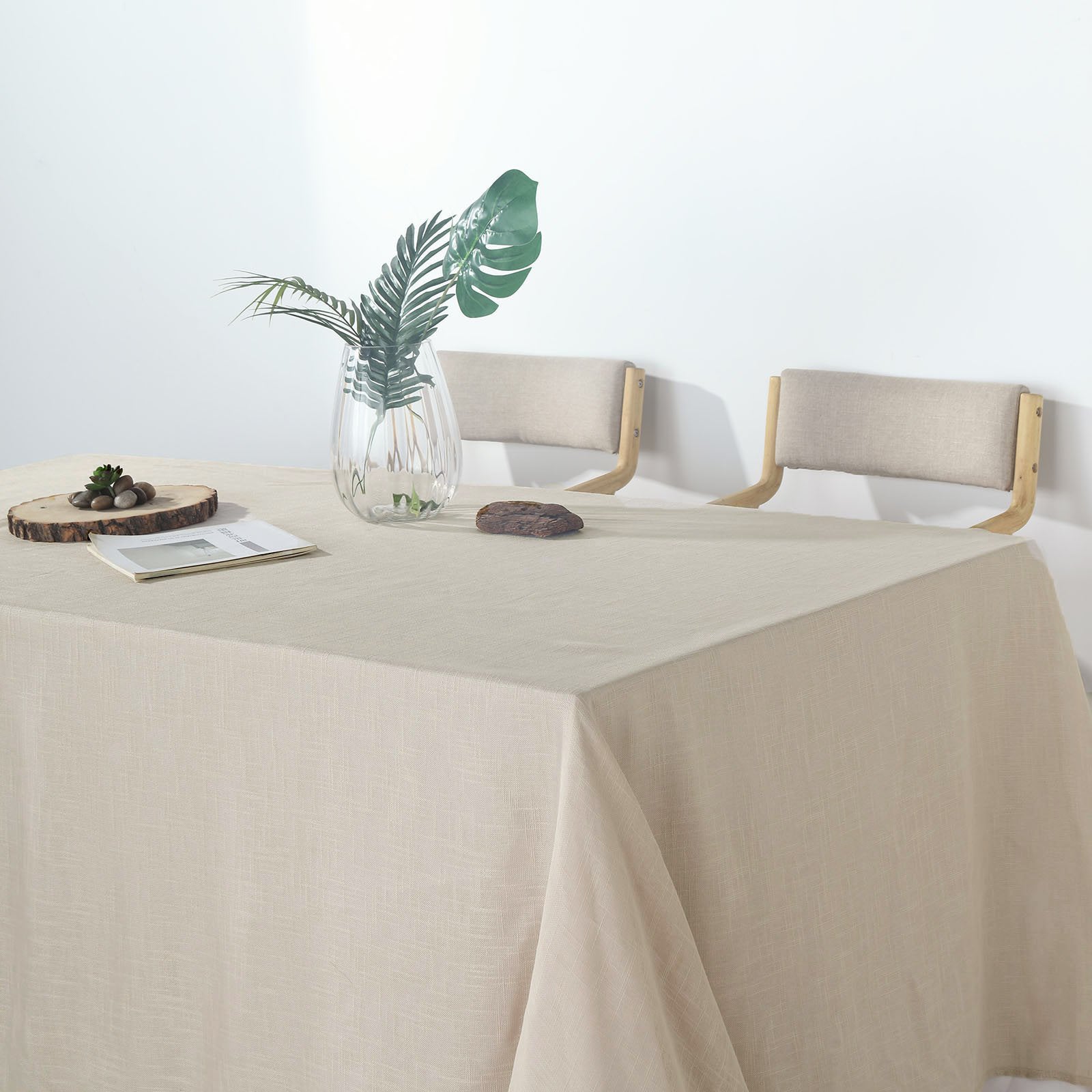 Seamless Textured Rectangular Tablecloth - 90"x132" – eHomemart