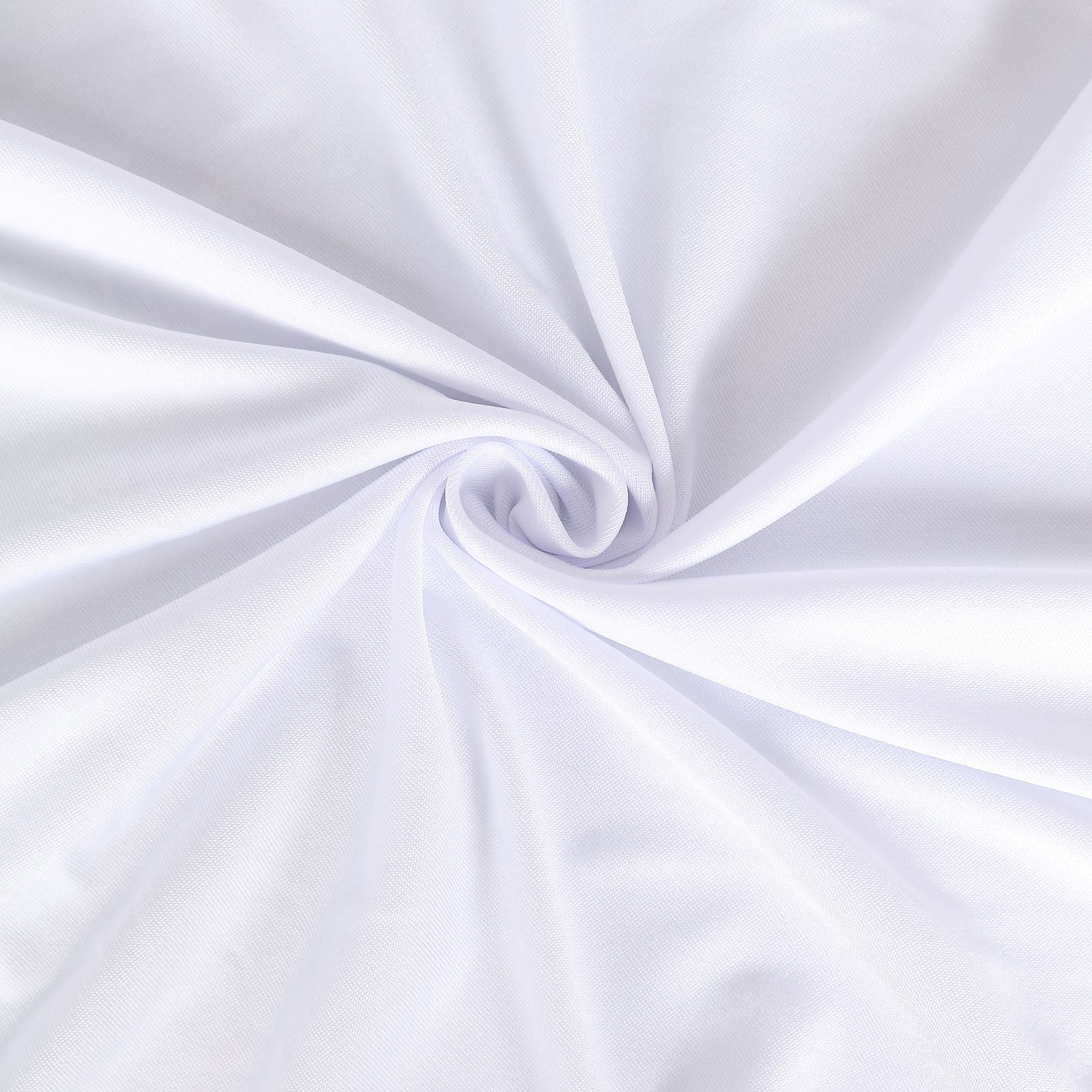 Wavy Spandex Fitted Rectangle Tablecloth With Ruffles – eHomemart