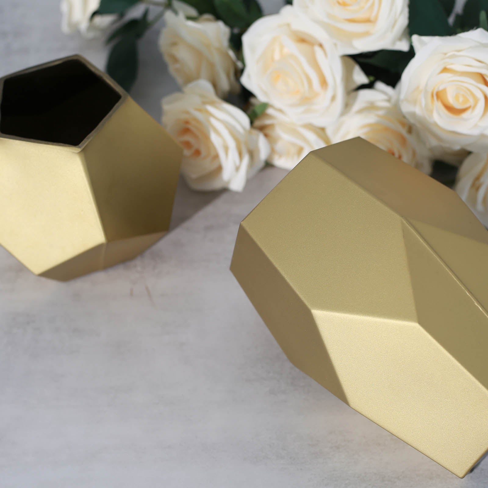 Geometric Flower Vases Centerpiece – eHomemart