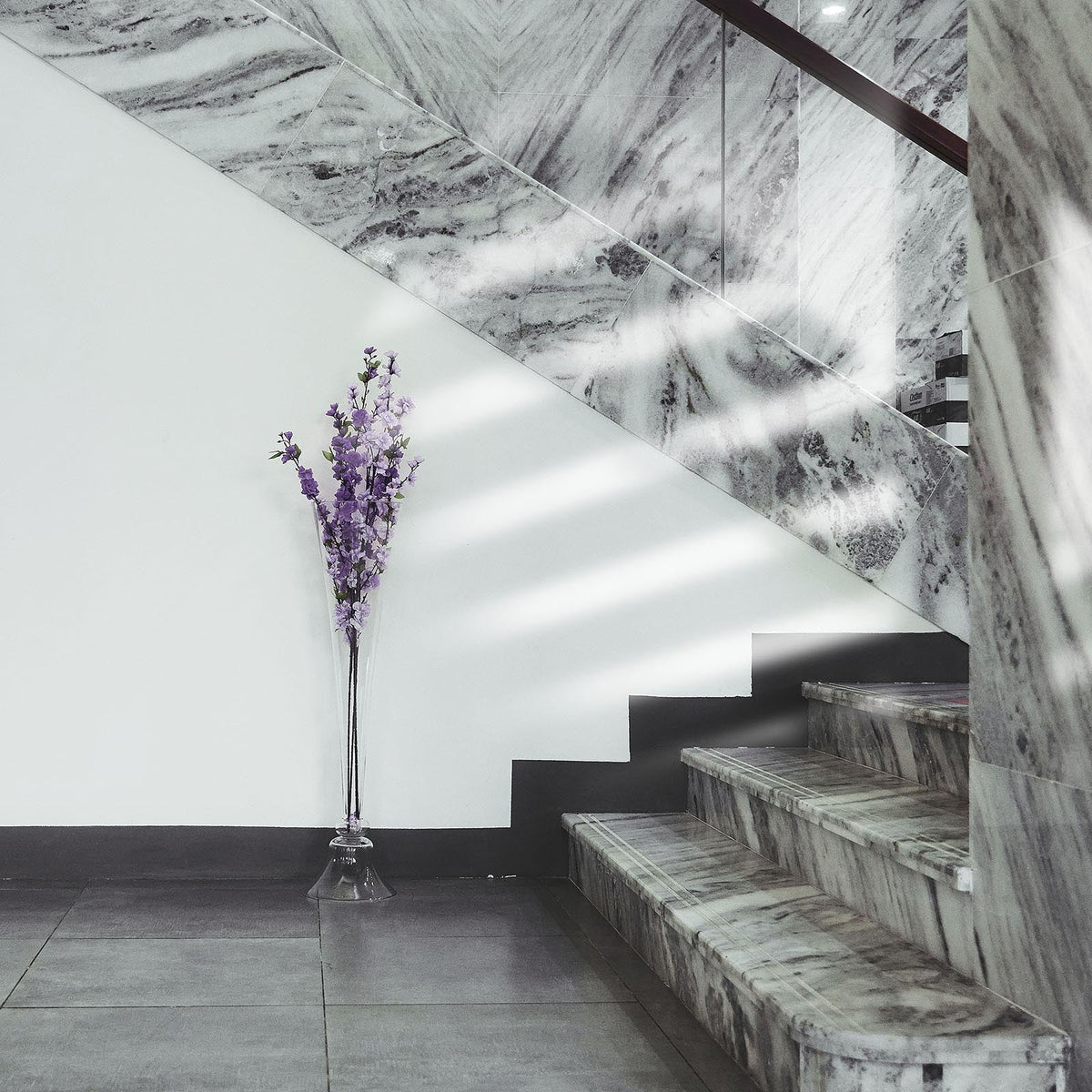 Clear Reversible Clarinet Glass Trumpet Floor Vase – eHomemart