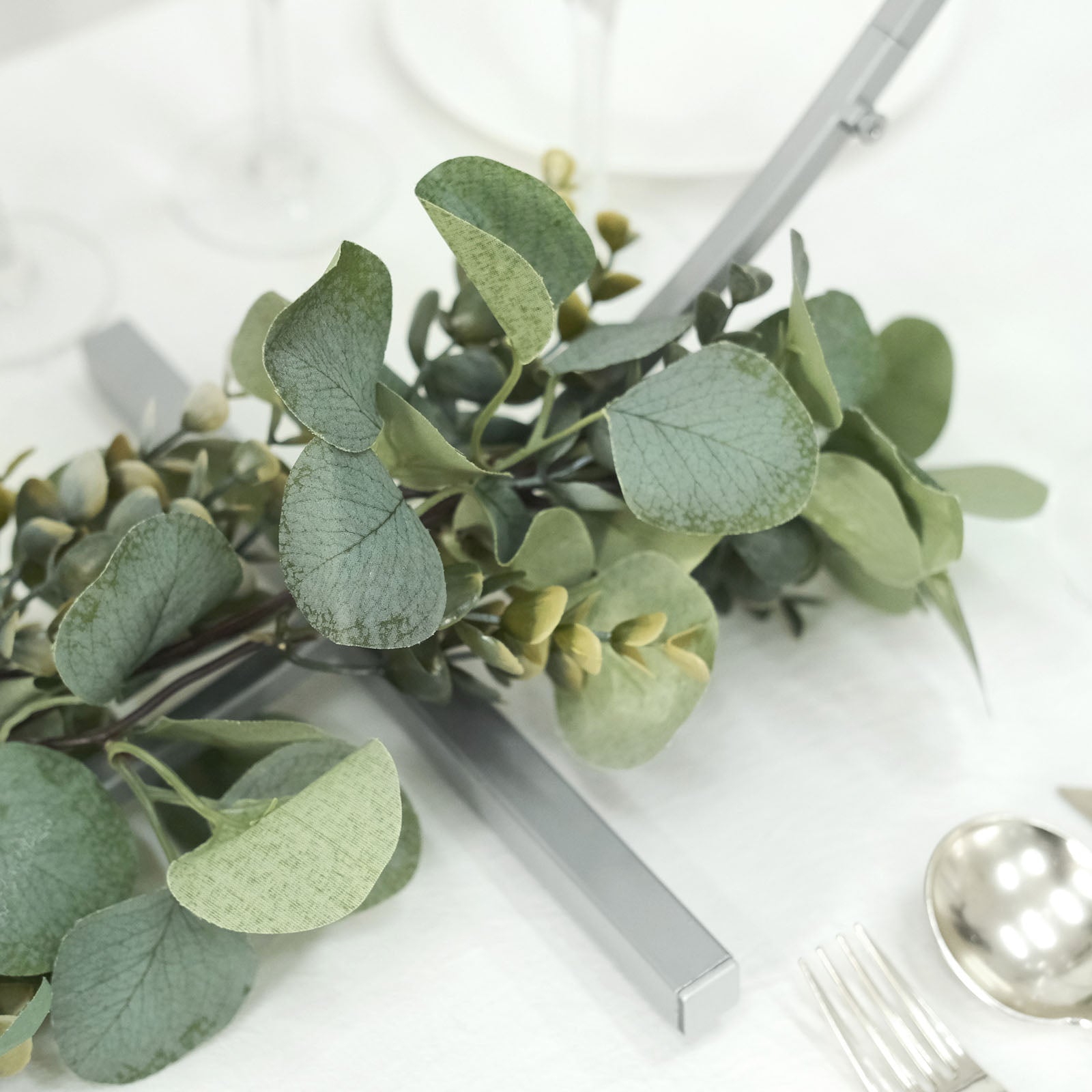 Metal Round Hoop Centerpiece, Self Standing Table Floral Wreath Frame ...